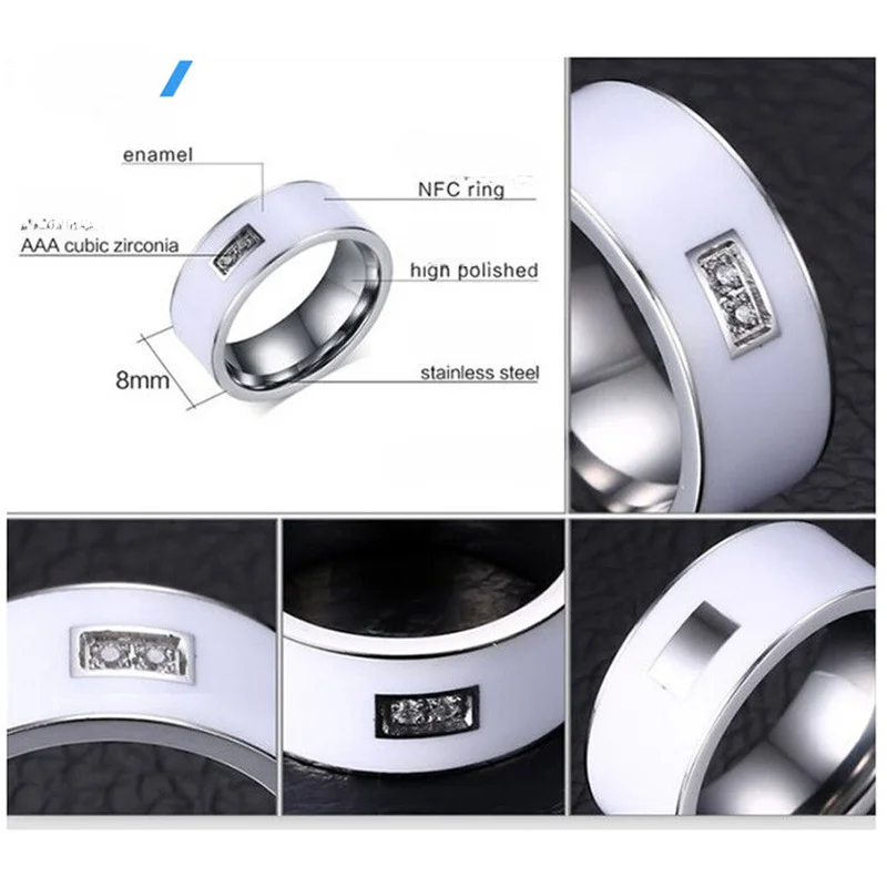 2024-New-creative-men-s-ring-Magic-wear-NFC-smart-ring-waterproof ...