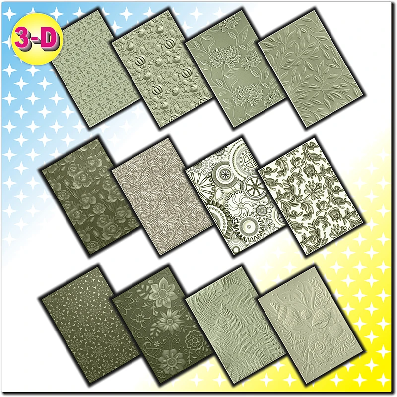 Embossing Embossed | Embossing Folder | Plastic Sweaters | 3d Embossing ...