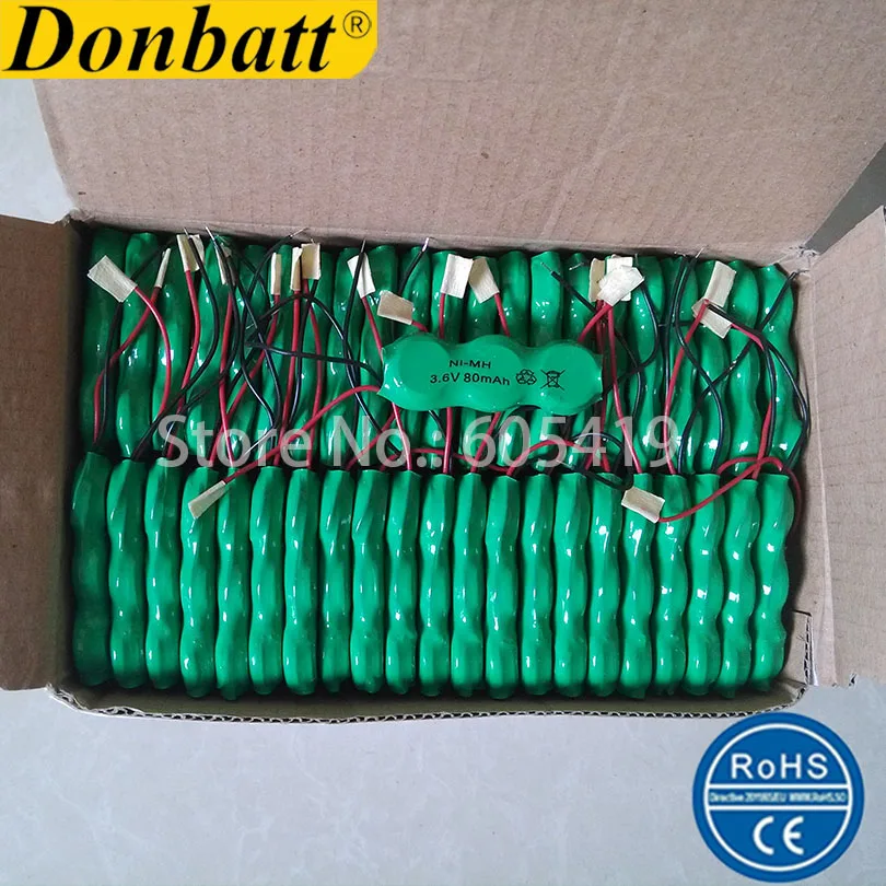 1000packs-Lot-Super-80mAh-3-6V-NiMH-rechargeable-button-cell-battery ...