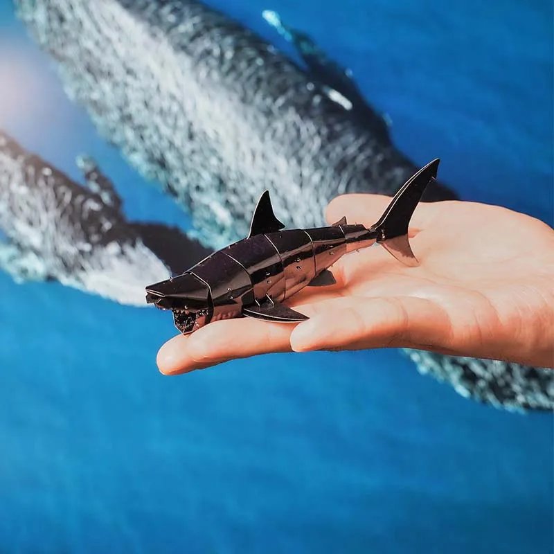 Piranha-shark-3D-metal-assembled-model-puzzle-difficult-handmade ...