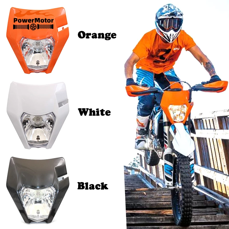 Motorcycle Halogen HeadLight Lamp For KTM EXC EXCF SXF SX XC XCW XCF ...