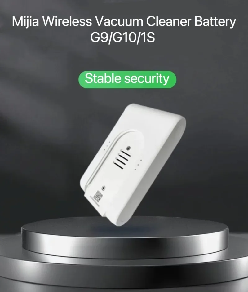 For XIAOMI G9 G10 Vacuum Cleaner Accessories Extended Battery Pack for ...