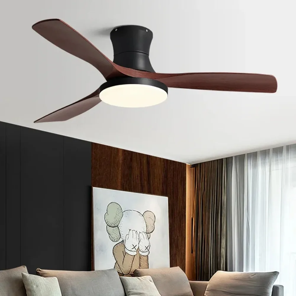 Ceiling-Fan-Light-ABS-Blade-Ceiling-Fan-with-Light-and-Control-Indoor ...