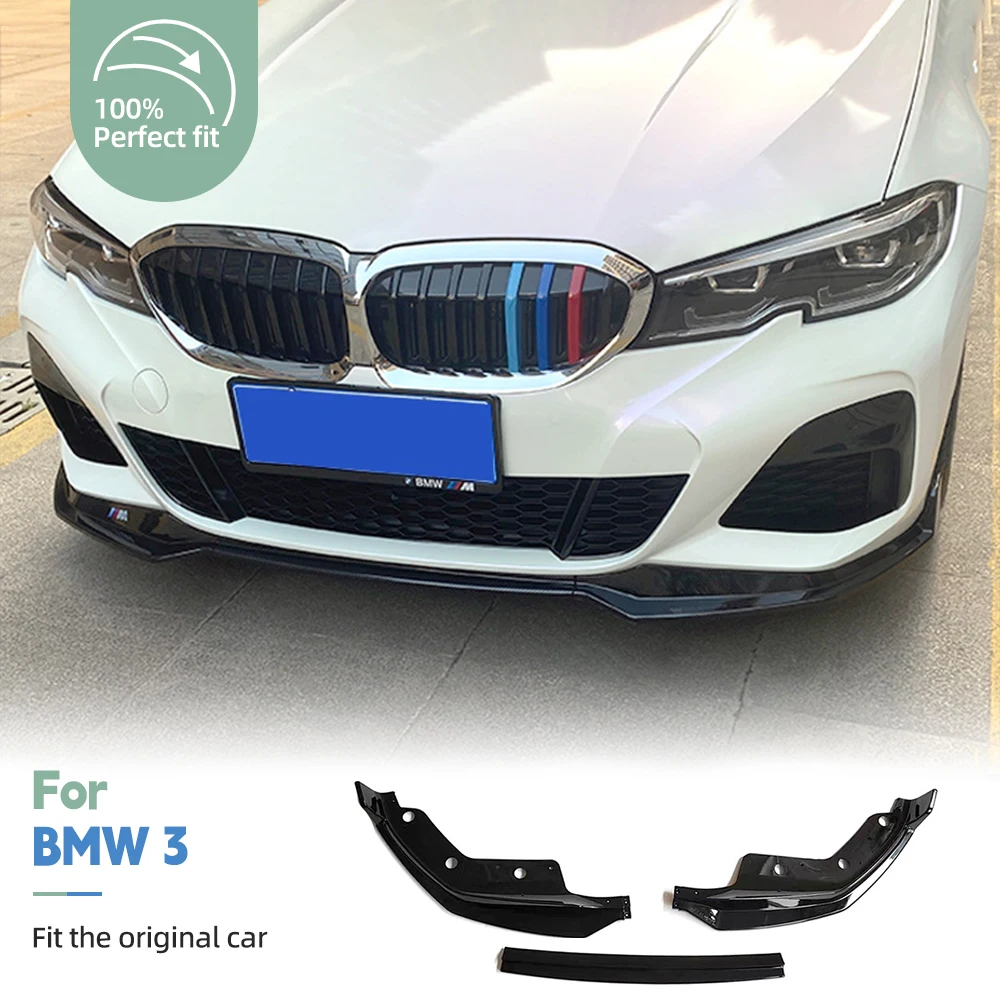 For-2020-2023-BMW-3-Series-G20-G28-Side-Skirt-Spoiler-Front-Bumper-Lip ...