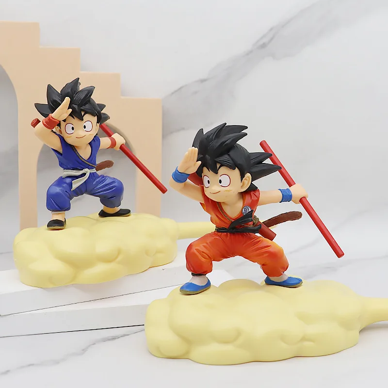 Figuras de acción de Dragon Ball Z, juguetes de PVC de 11cm, Son Goku ...