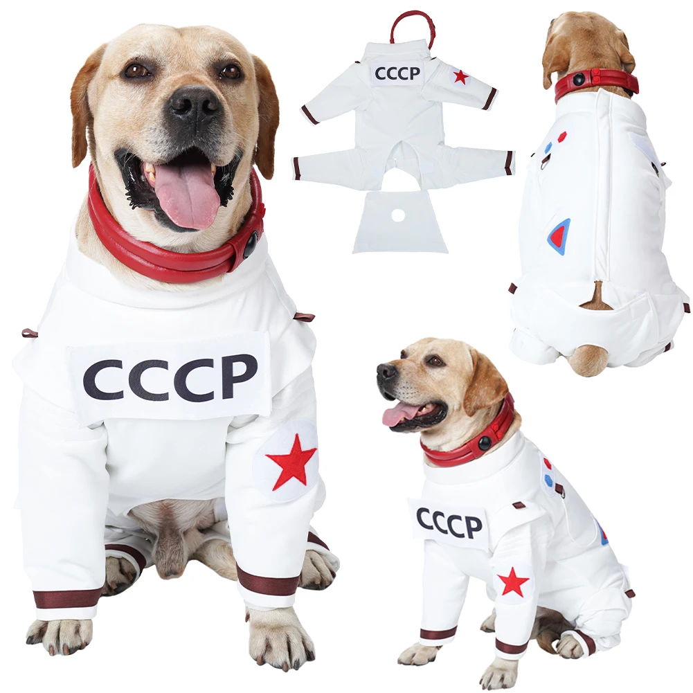 Small Medium Dog Cosplay Costume Astronaut Fantasy Disguise Fashion ...