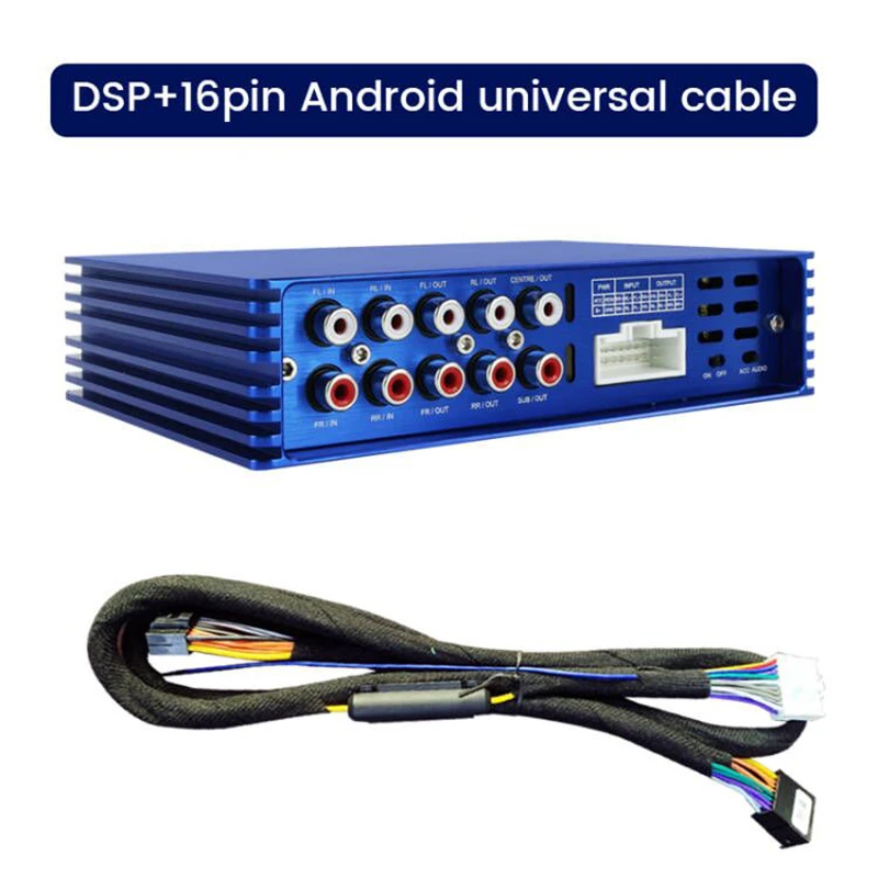 Car Radio DSP Sound Amplifier AMP Equalizer With 16pin Android ...