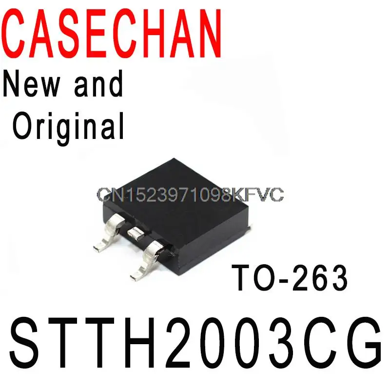 5PCS-New-and-Original-STTH2003-TO-263-SMD-Fast-Recovery-Diode-20A300V ...