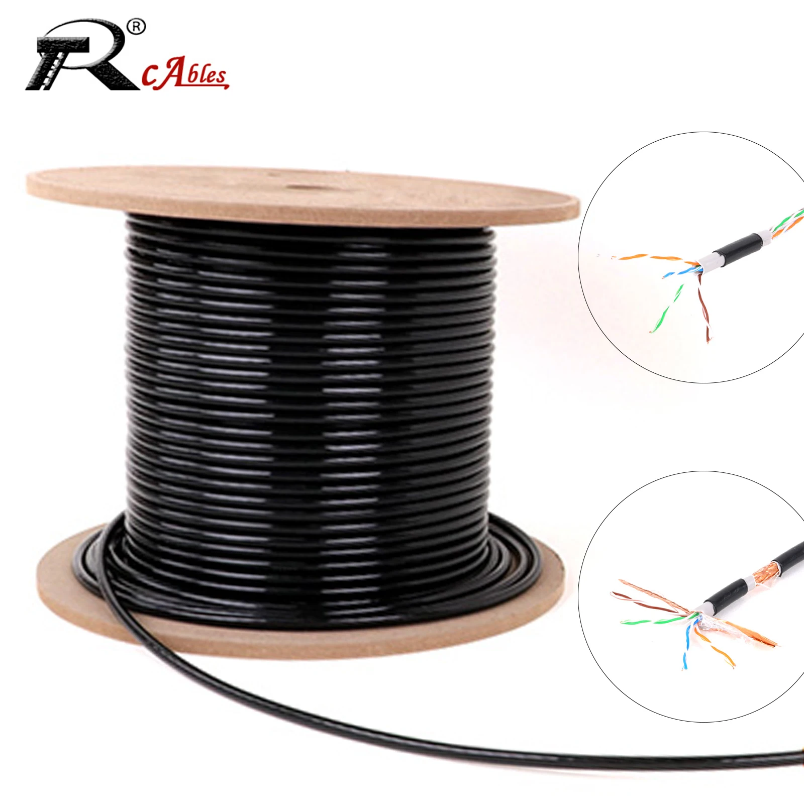 Cat6-6A-Ethernet-Outdoor-Cable-1000FT-300M-UTP-STP-LAN-Network-RJ45 ...