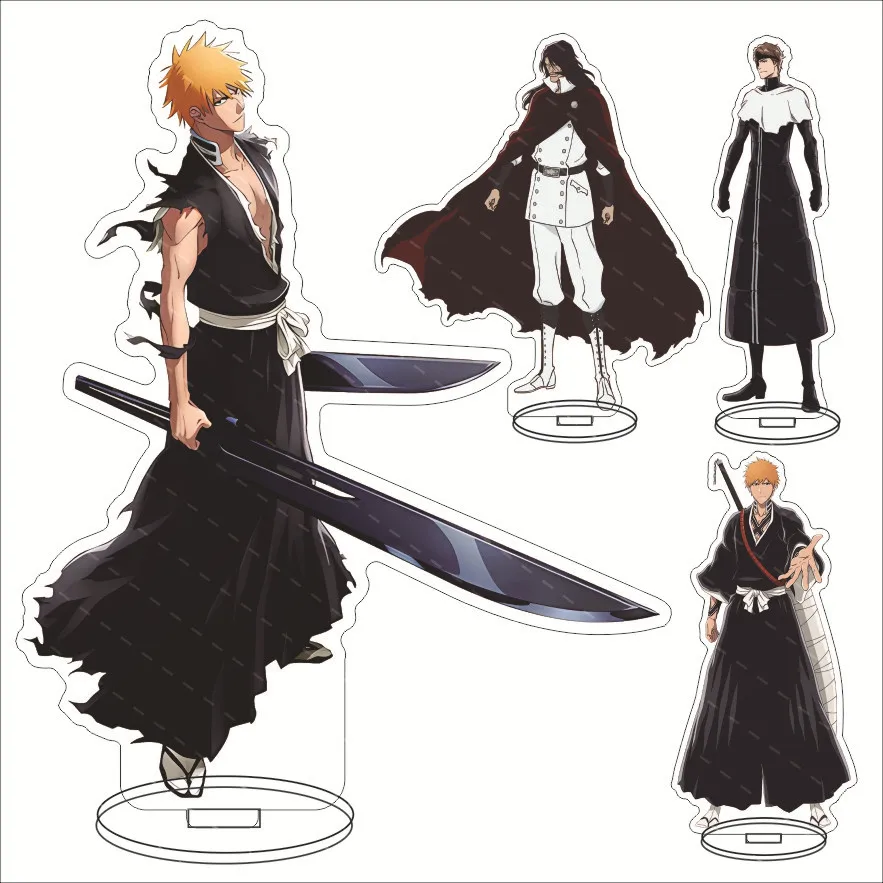 Anime-BLEACH-Standing-Figure-Ichigo-Cosplay-Character-Acrylic-Statue ...
