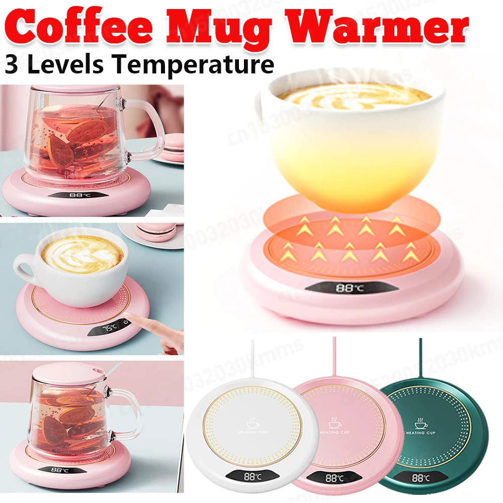 USB-Intelligent-Constant-Temperature-Coaster-3-Temperature-Setting-Milk ...
