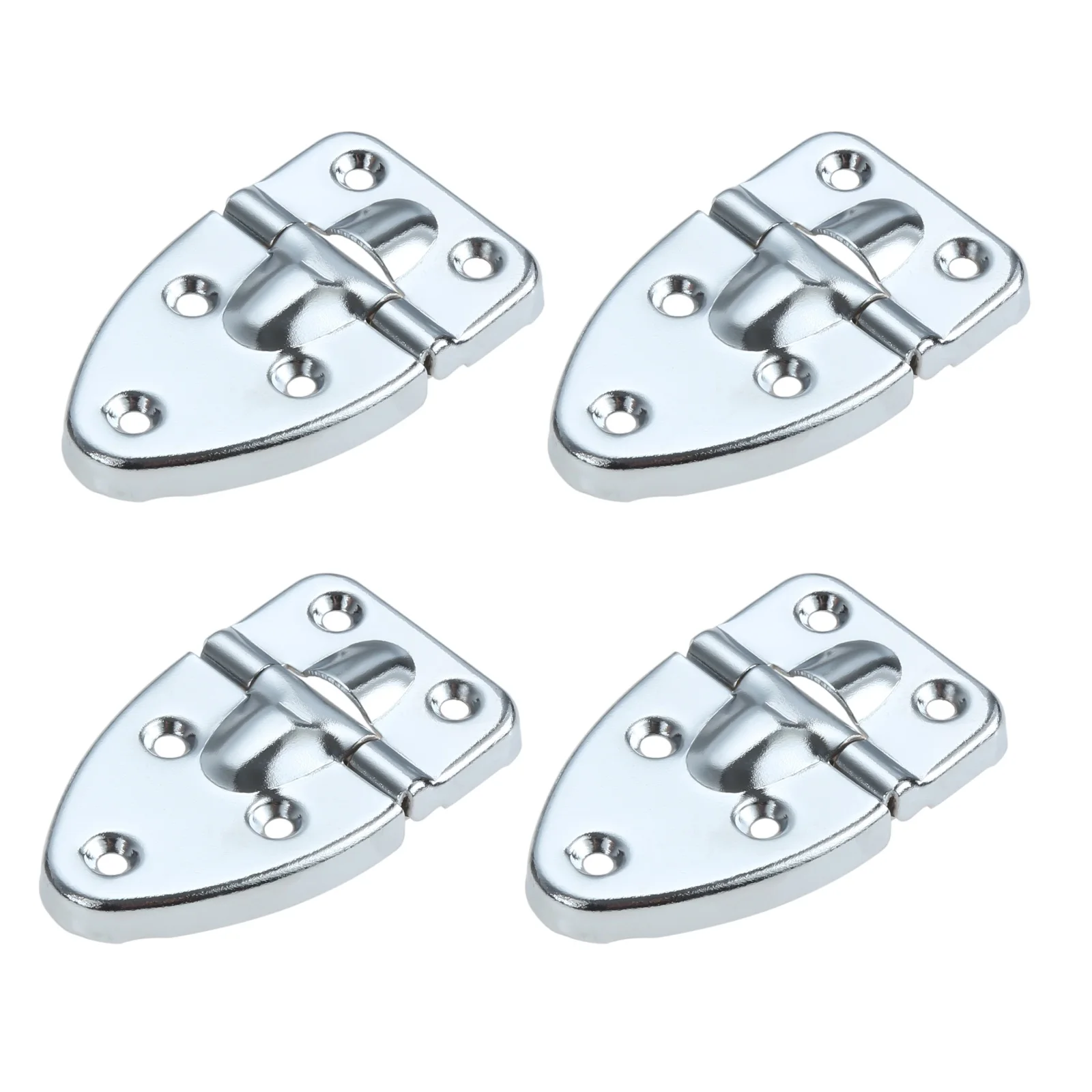 4pcs-Metal-Hinges-64-40mm-Silver-Flat-Bottom-5-hoses-Hinge-Furniture ...