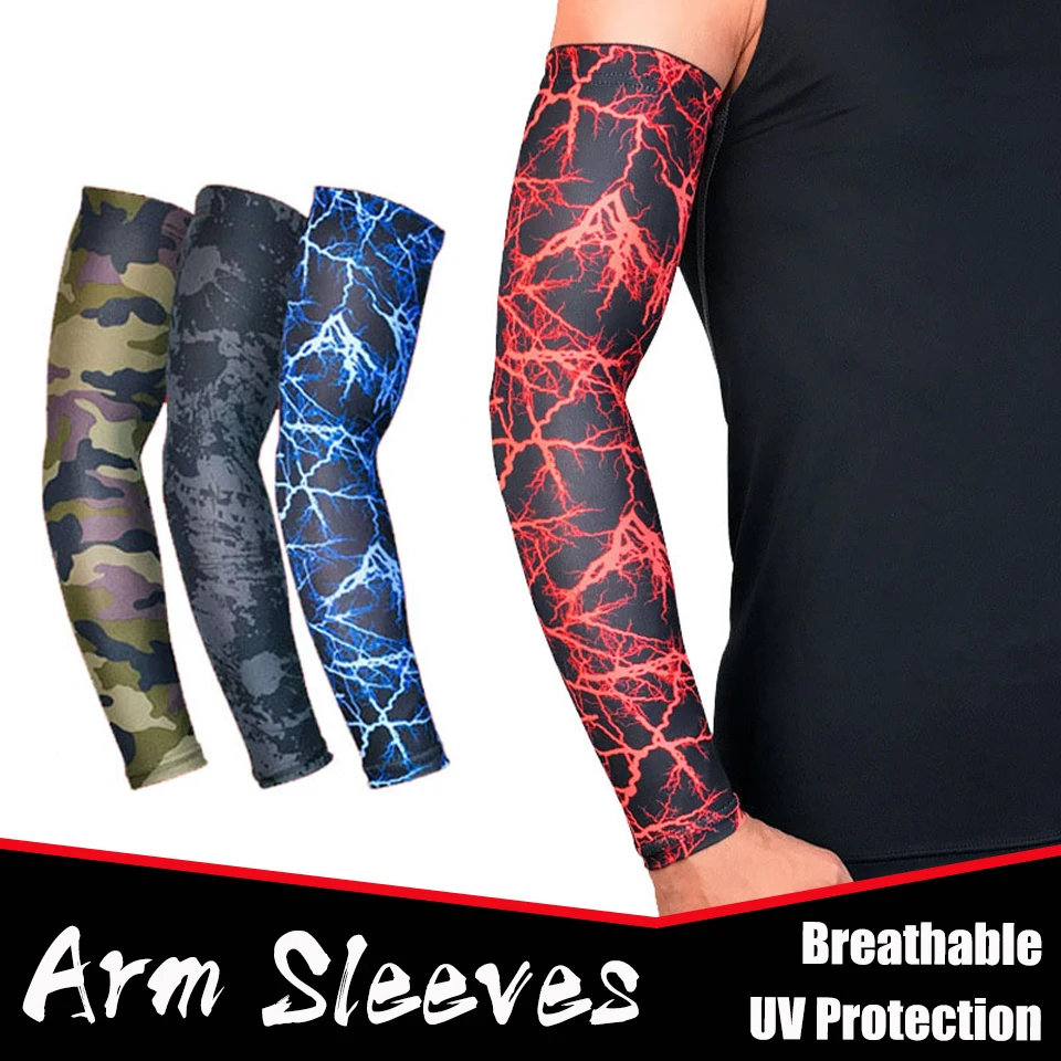 1Pcs-UV-Protection-Running-Cycling-Arm-Warmers-Basketball-Volleyball ...