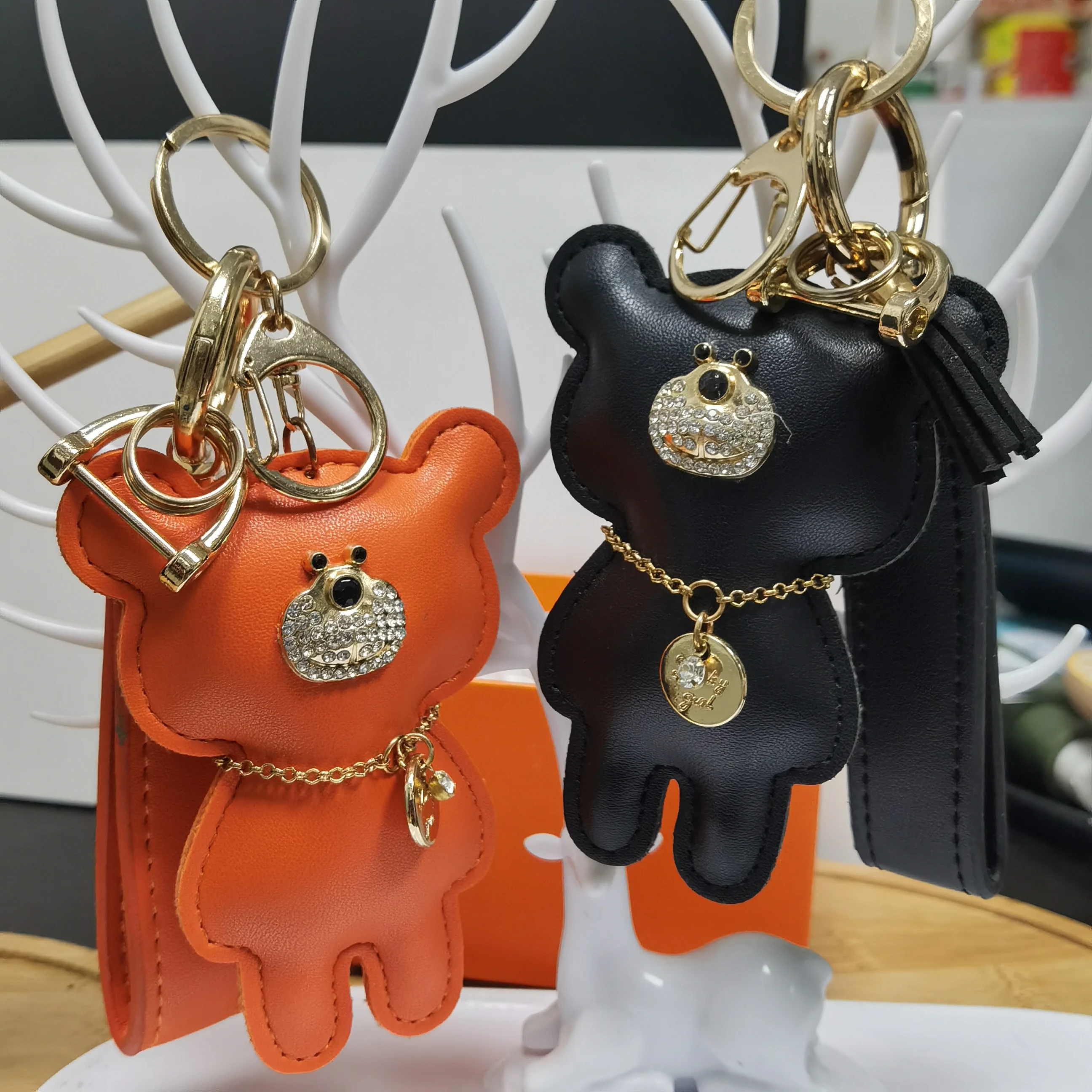 High-quality-stuffed-bear-animal-key-chain-belt-car-key-chain-bag ...