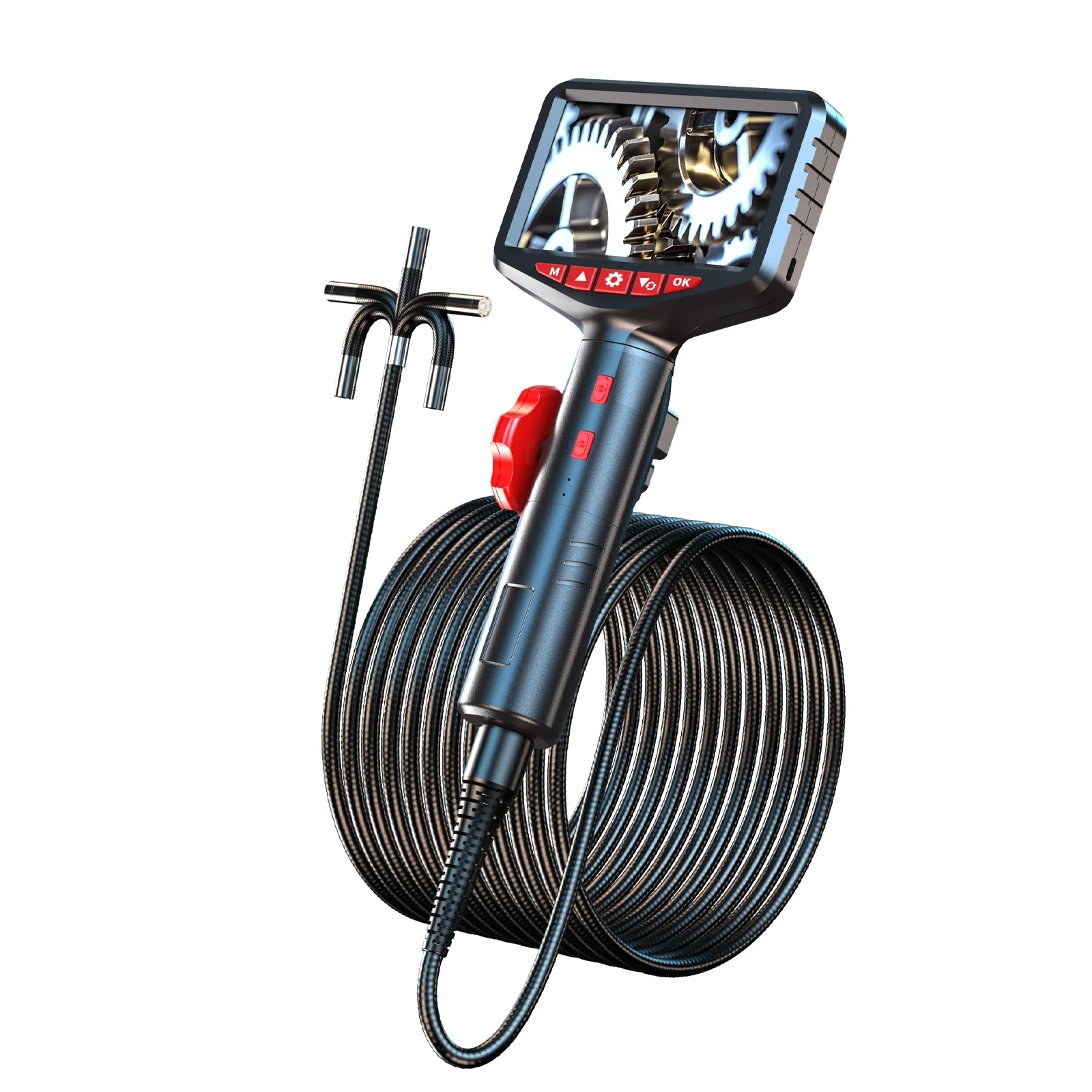 WDLUCKY-8-5MM-Auto-focus-Articulating-Borescope-1080P-5-Inch-IPS-Two ...