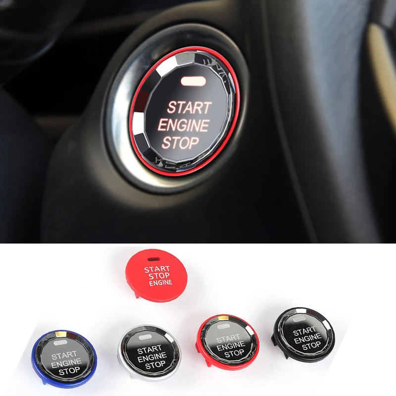 Car-Start-Stop-Engine-Push-Switch-Buttons-Trim-For-Mazda-2-3-6-CX3-CX5 ...