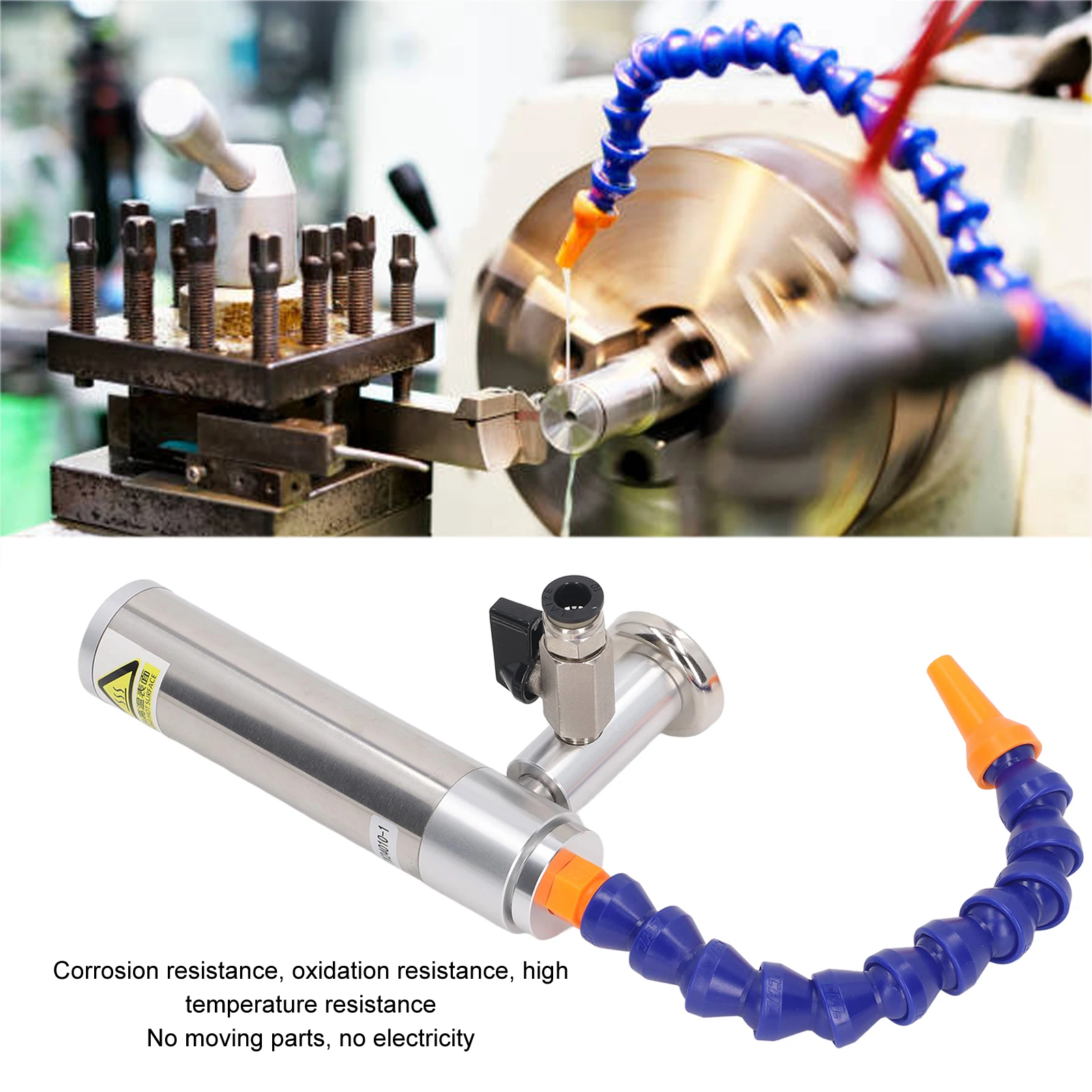 5pcs-Vortex-Cold-Air-Gun-Dry-Cooling-flow-Machine-With-Flexible-Tube ...