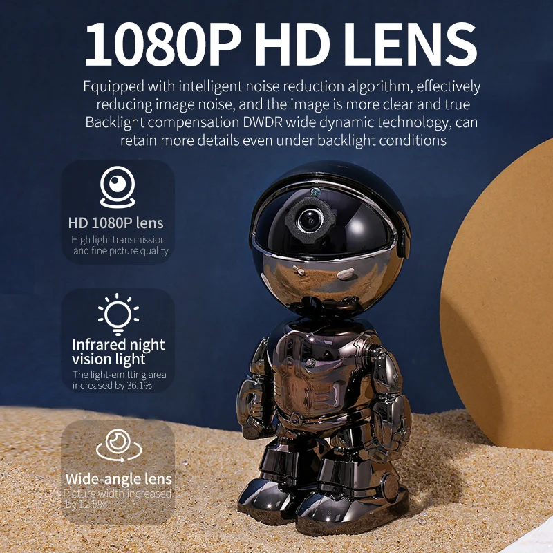 1080P-Robot-IP-Camera-Security-Camera-360-WiFi-Wireless-2MP-CCTV-Camera ...