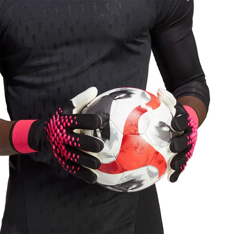 Football-Gloves-Kid-Adult-Soccer-Goalkeeper-Thickened-Latex-Strong-Grip ...