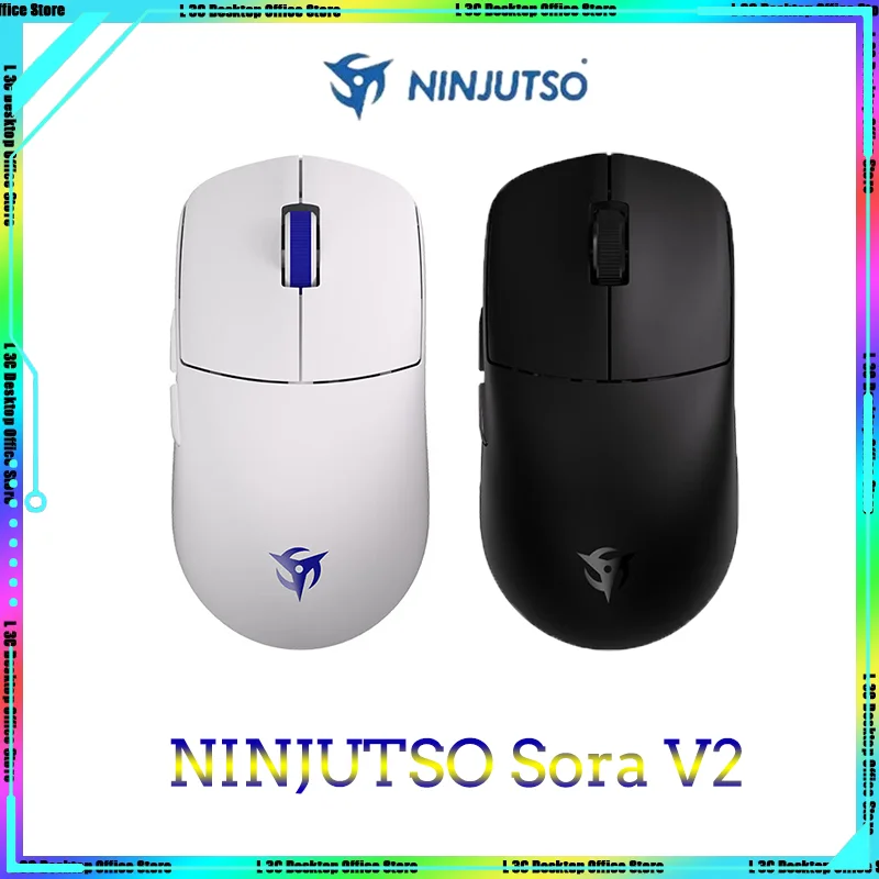 Ninjutso-Sora-V2-Wireless-Mouse-2-4ghz-Lightweight-39g-Fps-Game-Apex ...