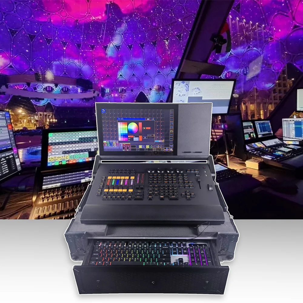 Fader-el-trico-com-RGB-Back-Lighting-Command-Wing-Touch-Screen-I7-Feixe ...