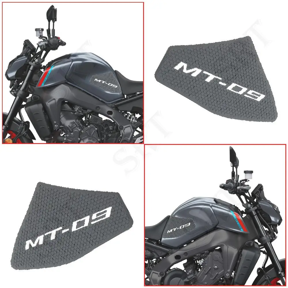 For Yamaha Mt09 Fz09 Motorcycle Accessories Tank Pads Side Tank ...