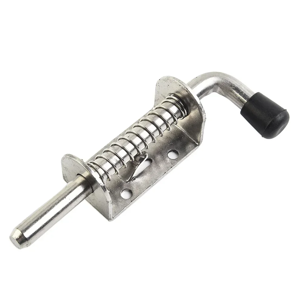 Door-Lock-Latch-Home-Improvement-Metal-Safety-Spring-loaded-Truck-128mm ...