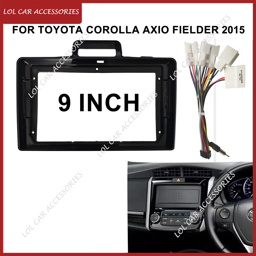 9 Inch For Toyota Corolla AXIO FIELDER 2015 Car Radio Android Stereo ...