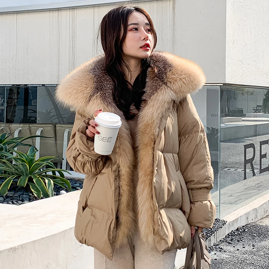 Winter-Down-Jacket-With-Fur-For-Women-Real-Fox-Fur-Goose-Feather-Jacket ...