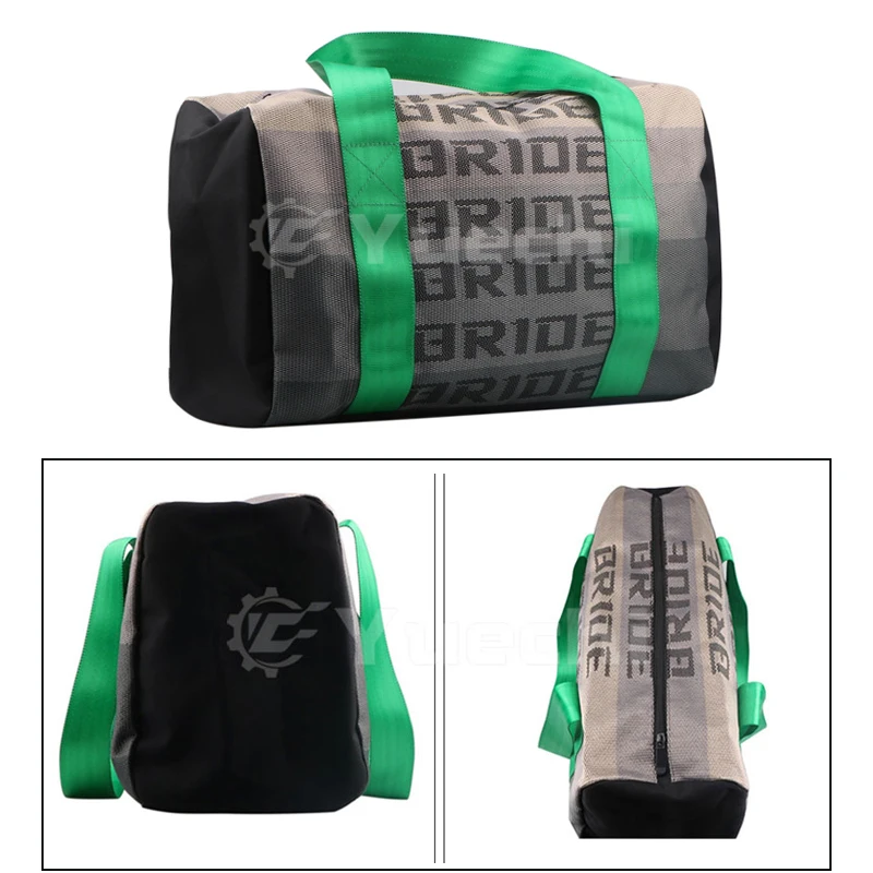 JDM-Duffle-Bag-Car-Seatbelt-Fabric-Bride-Backpack-Decoration-Car-Canvas ...
