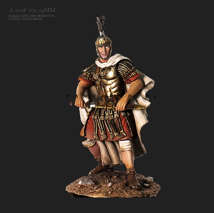 54MM Resin soldier model kits DIY resin figure toy colorless and self ...