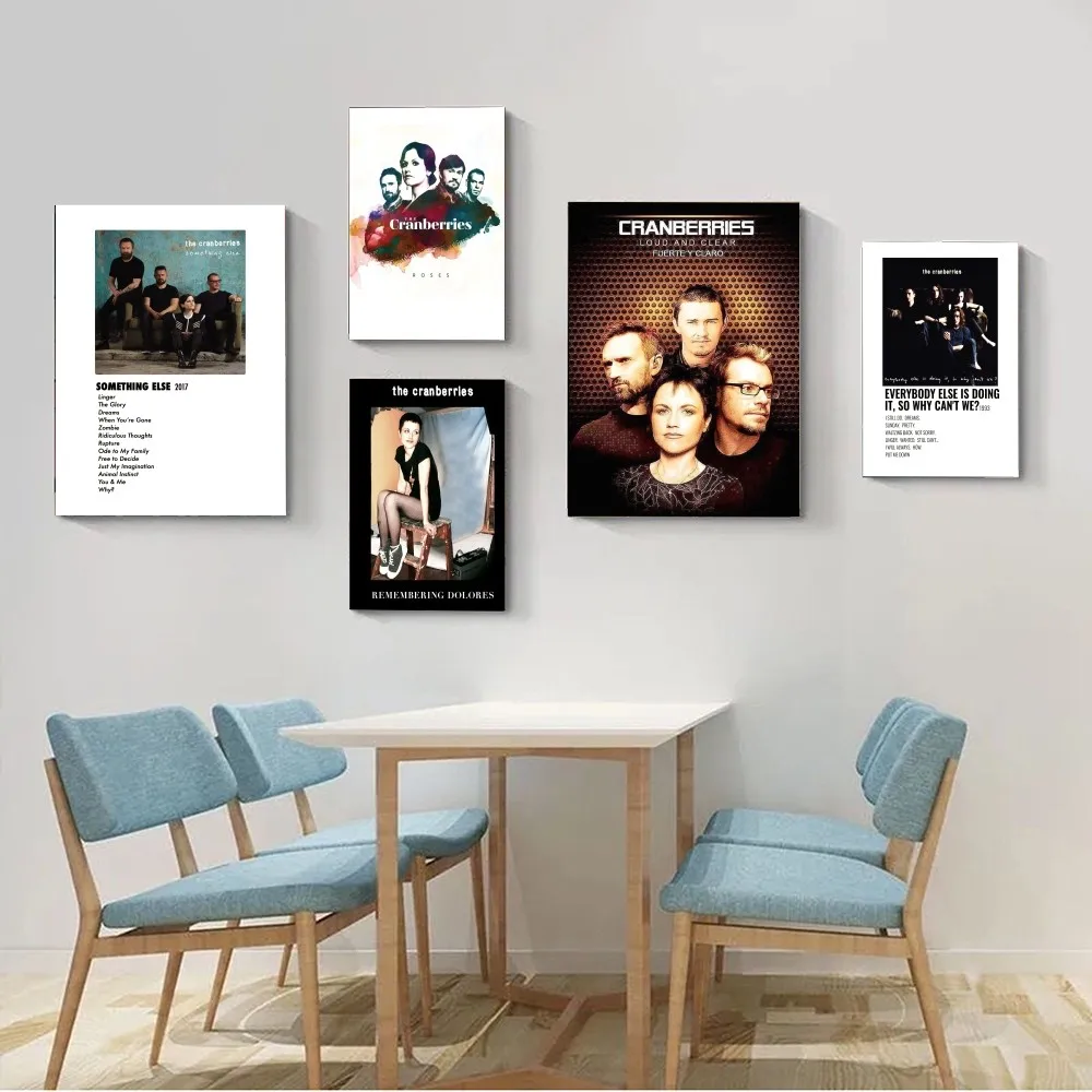 Vintage-The-Cranberries-Band-Poster-No-Framed-Poster-Kraft-Club-Bar ...