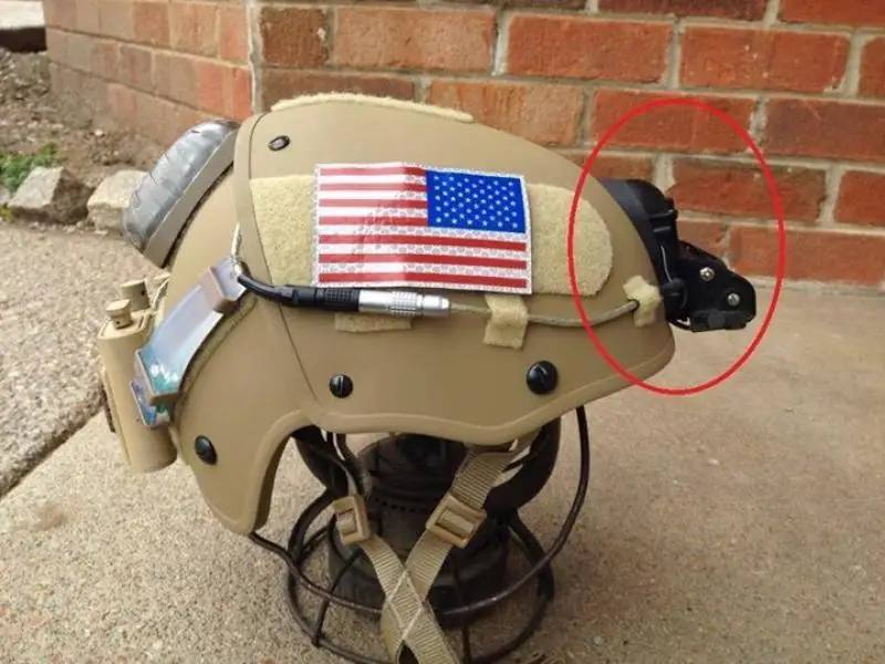 Ops-Core-NVG-Shim-Army-Fan-Tactical-Helmet-Anvis-Four-Hole-Gasket-Punch ...