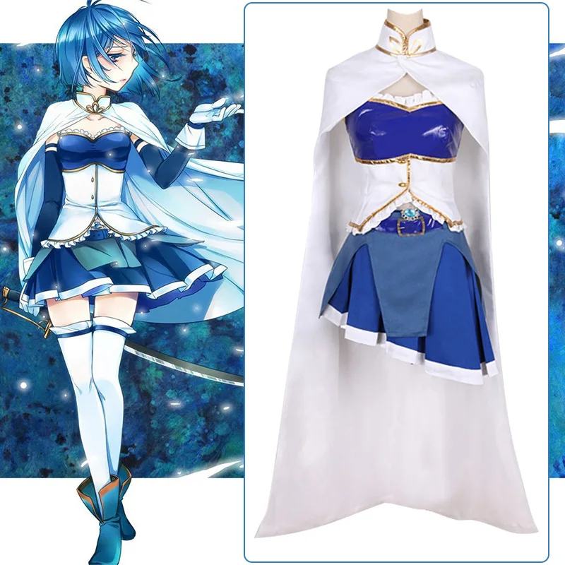 Puella Magi Madoka Magica Costumes Miki Sayaka Cosplay Full Set of ...