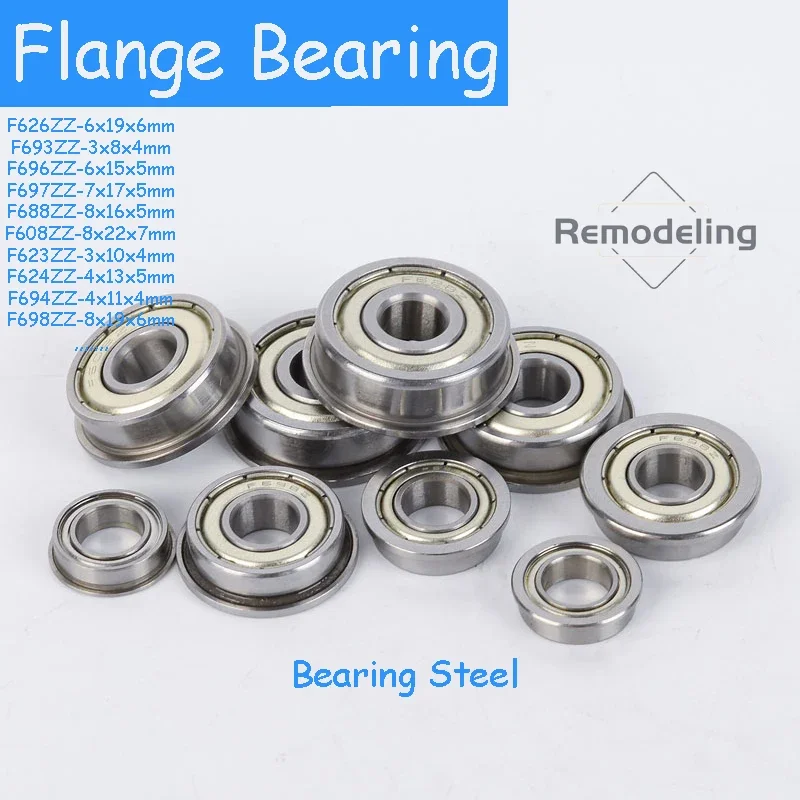 Flange Bearing Micro Bearing Bearing Steel F626 F693 F696 F697 F688 ...