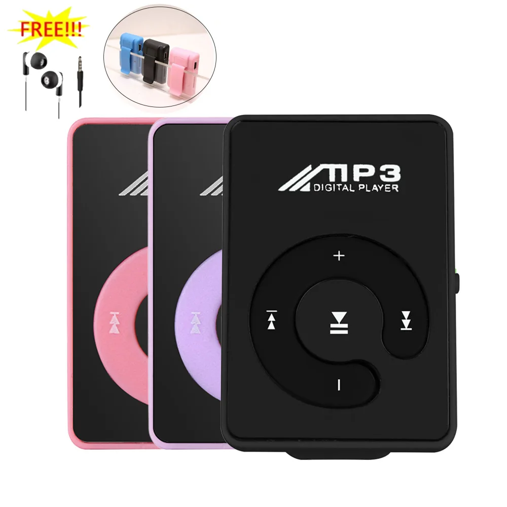 C-Key-Portable-Mini-Clip-USB-MP3-Player-Music-Media-Player-Support-TF ...
