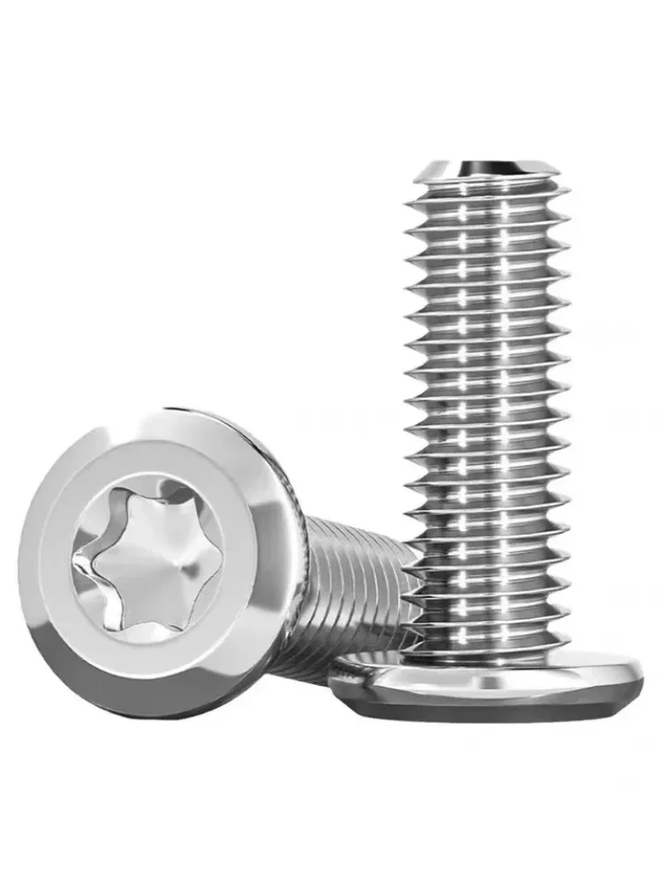 304-Stainless-Steel-Large-Flat-Head-Bevelled-Anti-Theft-Screw-with ...