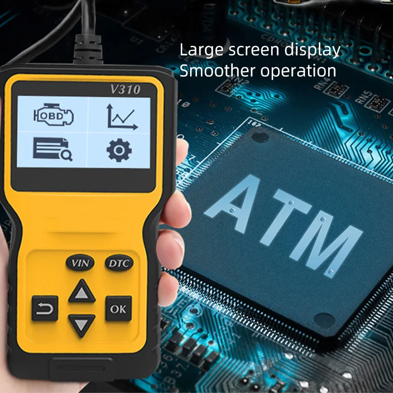 1-PC-V310-Automobile-Fault-Diagnosis-Instrument-OBD-2-Diagnostic-Tool ...