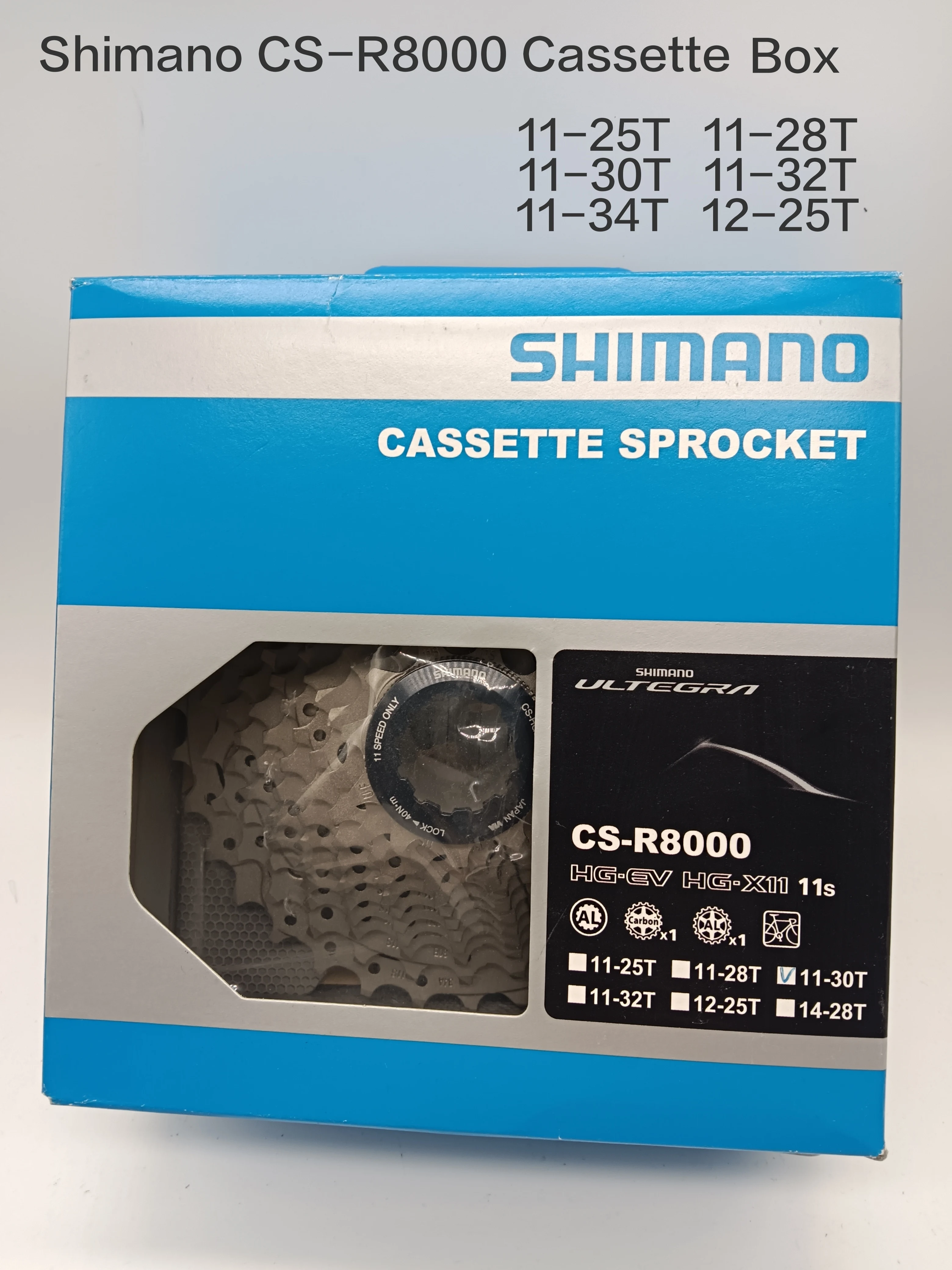Shimano-Ultegra-CS-R8000-11-Speed-Cassette-11-25T-11-28T-11-30T-11-32T ...