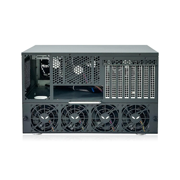 Hot Selling 12S4-1 4U 6U Rack-mounted 12-bay NAS Server Chassis GPU AI ...