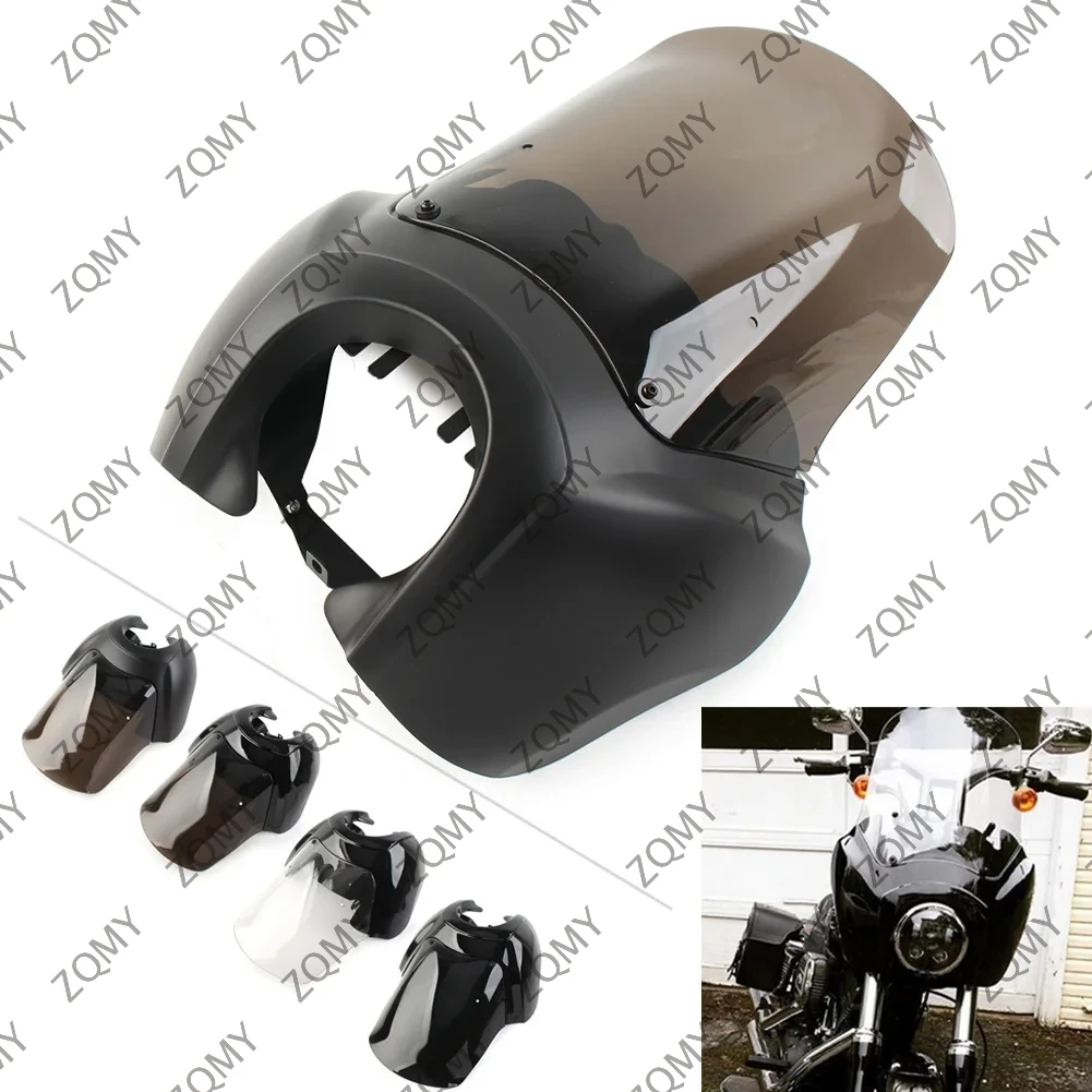 Motorcycle Fairing w/ 15'' Windshield Windscreen For Harley Davidson HD ...