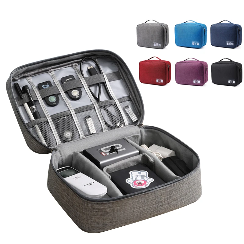 NEW-Portable-Digital-Storage-Bag-USB-Gadget-Waterproof-Cable-Organizer ...