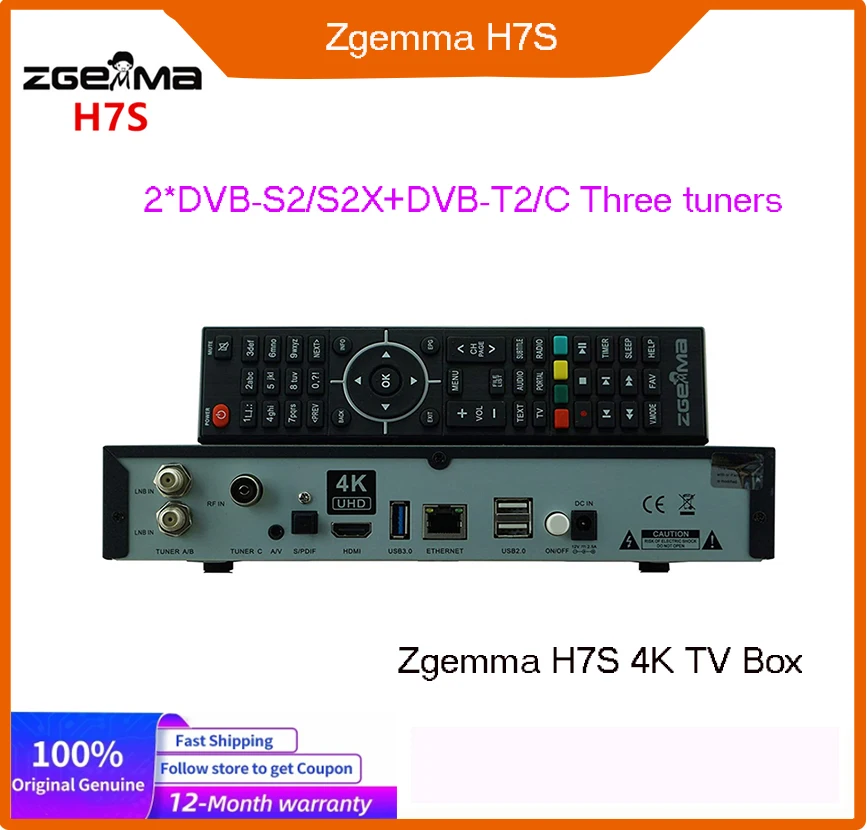 Newest-Zgemma-H7S-E2-Linux-Satellite-Receiver-4K-UHD-2-DVB-S2-S2X-DVB ...