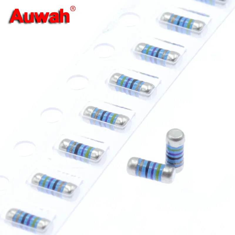 50pcs 1206 Cylindrical SMD MELF Resistor 1% 0204 4.7K 4.99K 5.1K 5.11K ...