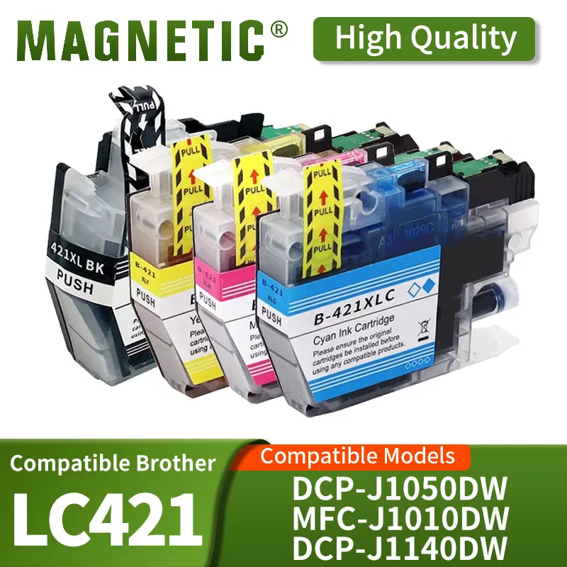 High-capacity-LC421XL-LC421-421XL-Compatible-Ink-Cartridge-For-Brother ...