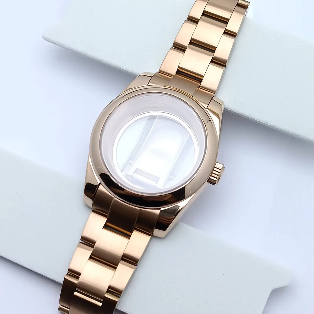 39mm-rose-golden-Case-NH35-Watch-Case-Sapphire-Glass-Waterproof-Fit ...