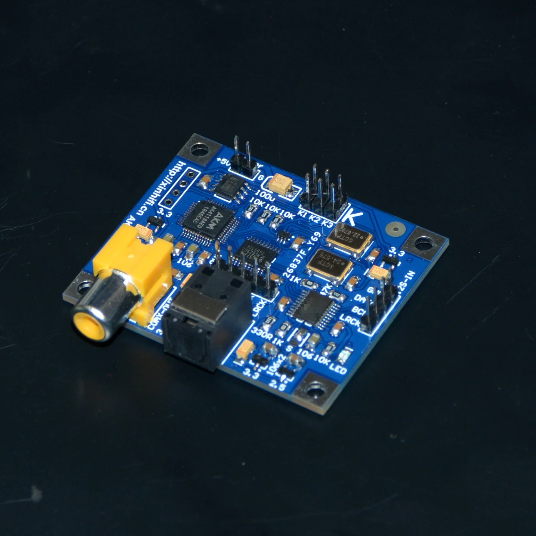Nvarcher-AK4118-Coaxial-Fiber-Optic-I2S-Output-Board-up-to-24bit-192K ...