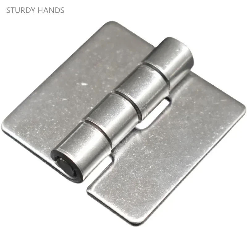 2PCS-thickened-stainless-steel-welded-hinge-for-mechanical-and ...