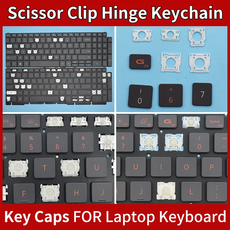 Replacement-Keycaps-Scissor-Clip-Hinge-For-Dell-G15-5510-5520-5525-5511 ...
