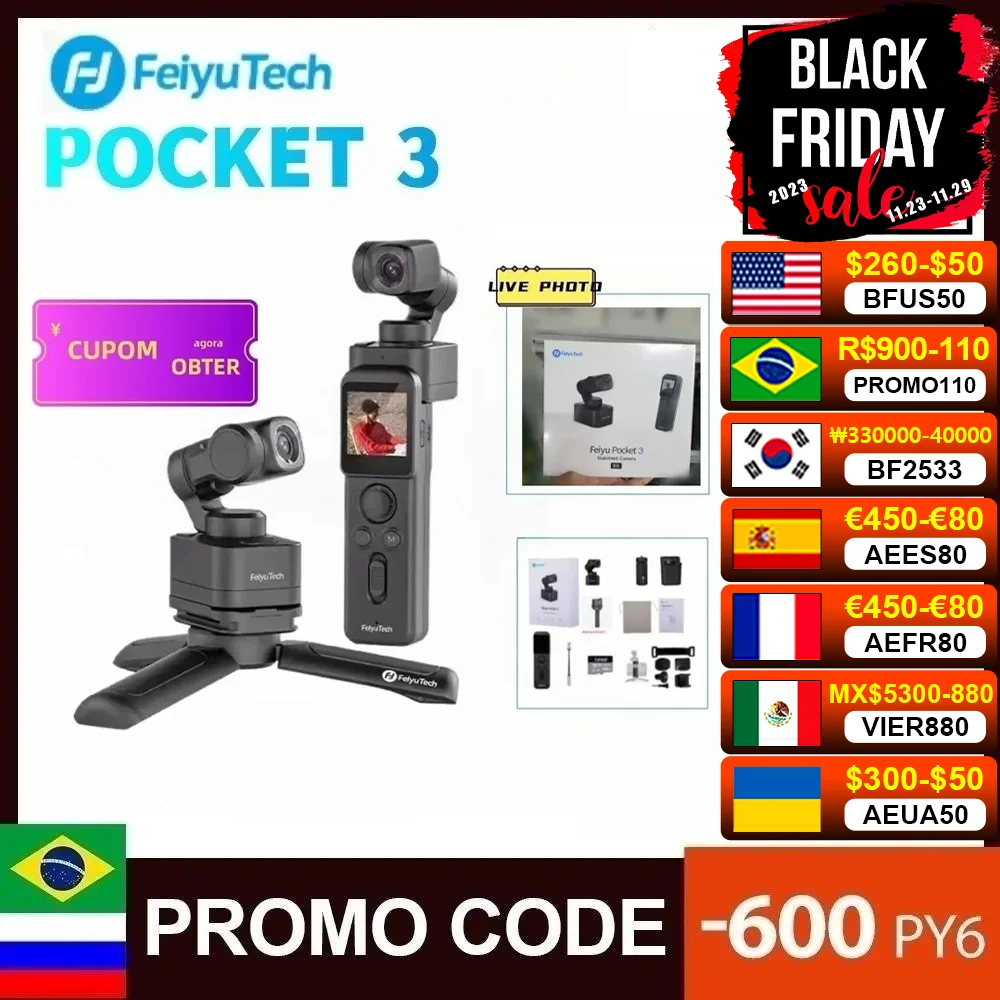 FeiyuTech-Feiyu-Pocket-3-Cordless-Camera-Stabilizer-Gimbal-Detachable-3 ...